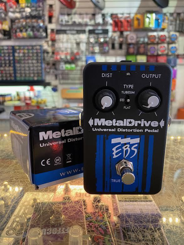EBS Metal Drive Distortion Effect Pedal USED – Twin Town Guitars