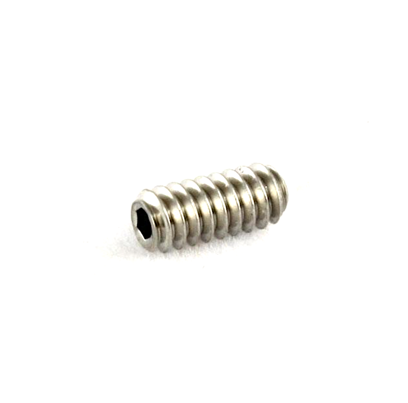 Allparts Stainless Bridge Height Screws Hex Head #6 - 32 x 1/4" (8 Cou ...