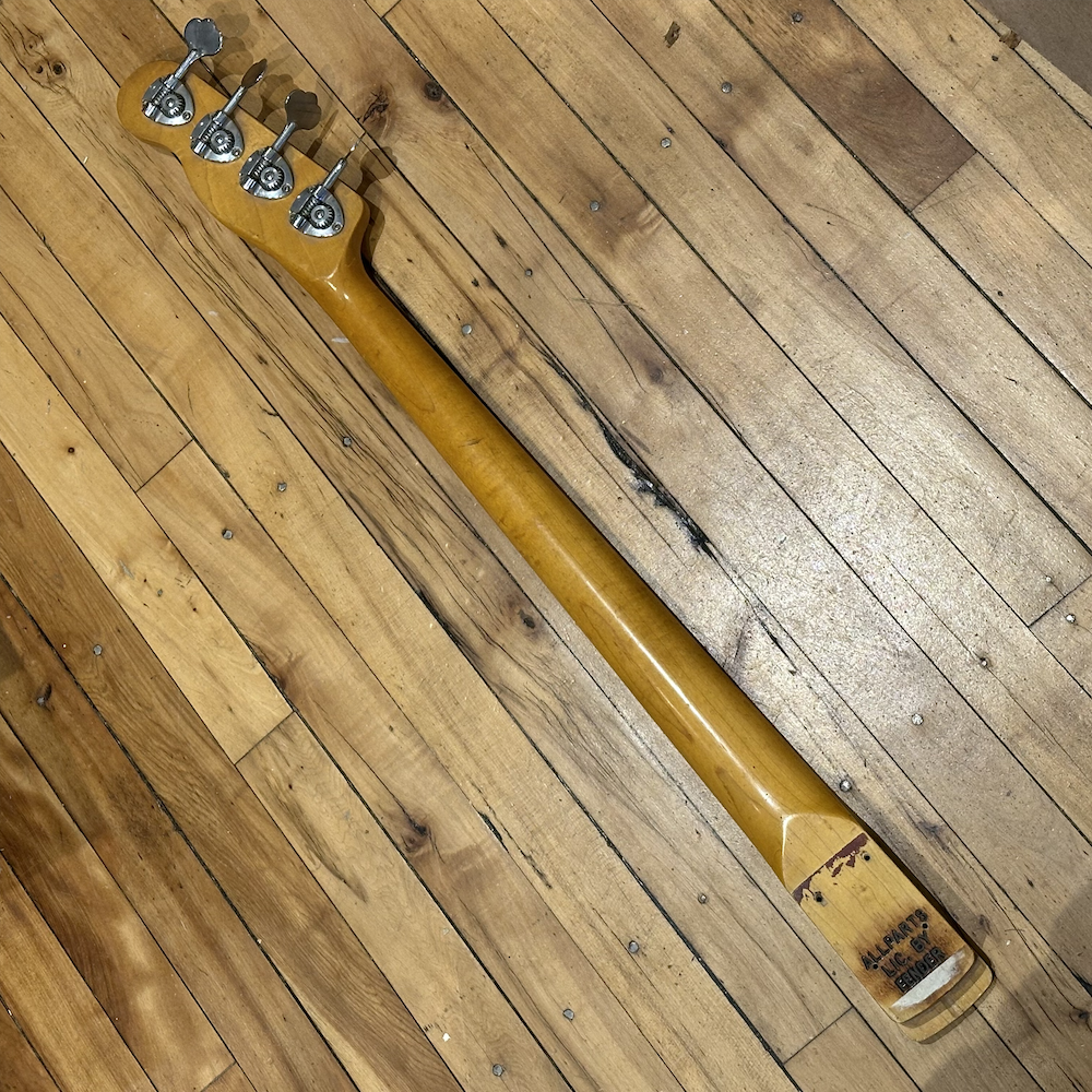 Allparts Licensed by Fender Telecaster Bass Guitar Neck – Twin Town Guitars