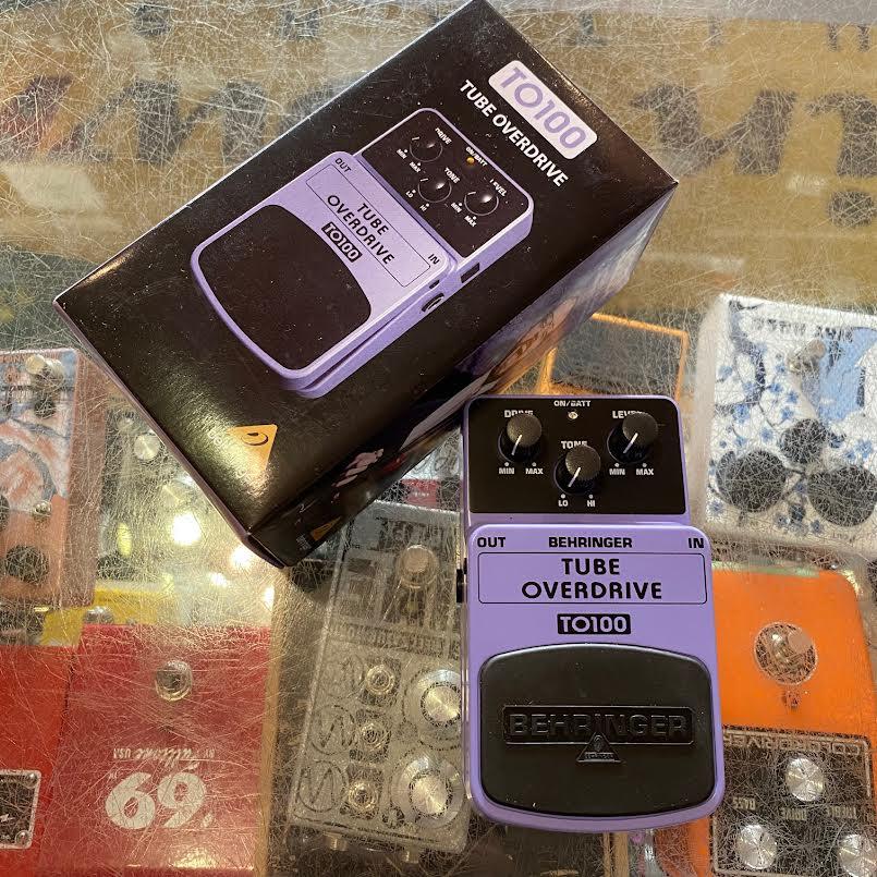 Behringer TO100 Tube Overdrive Effect Pedal with Box USED – Twin Town ...