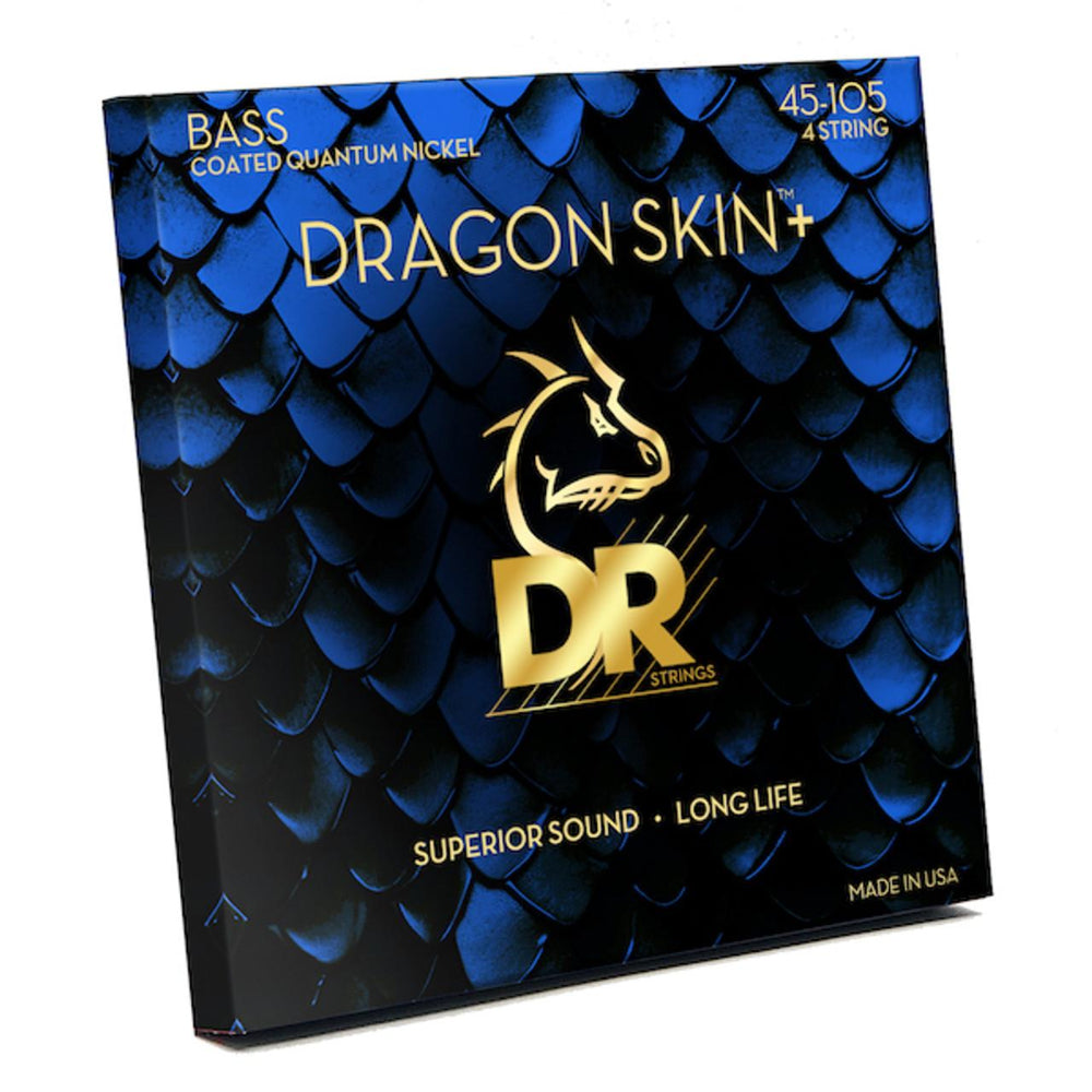 DR Dragon Skin+ Quantum NIckel Bass Guitar Strings 45-105 – Twin Town ...
