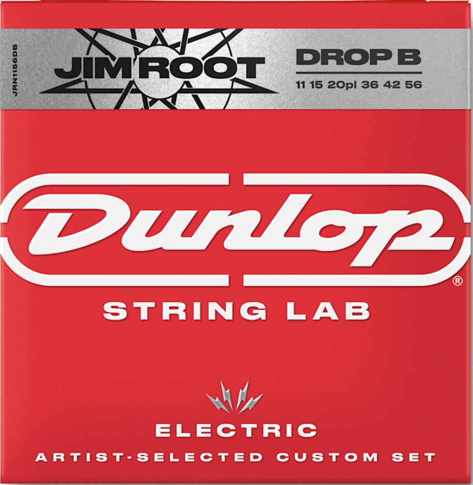 Dunlop Jim Root Signature Drop B Electric Guitar Strings .011 -.056 ...