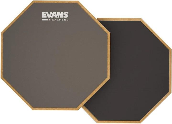 Evans RF12D RealFeel 12" 2-Sided Speed & Workout Practice Pad – Twin ...