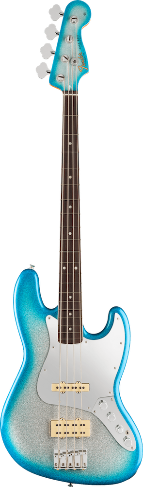 Fender Limited Player Plus X Blu DeTiger Electric Jazz Bass with Delux ...
