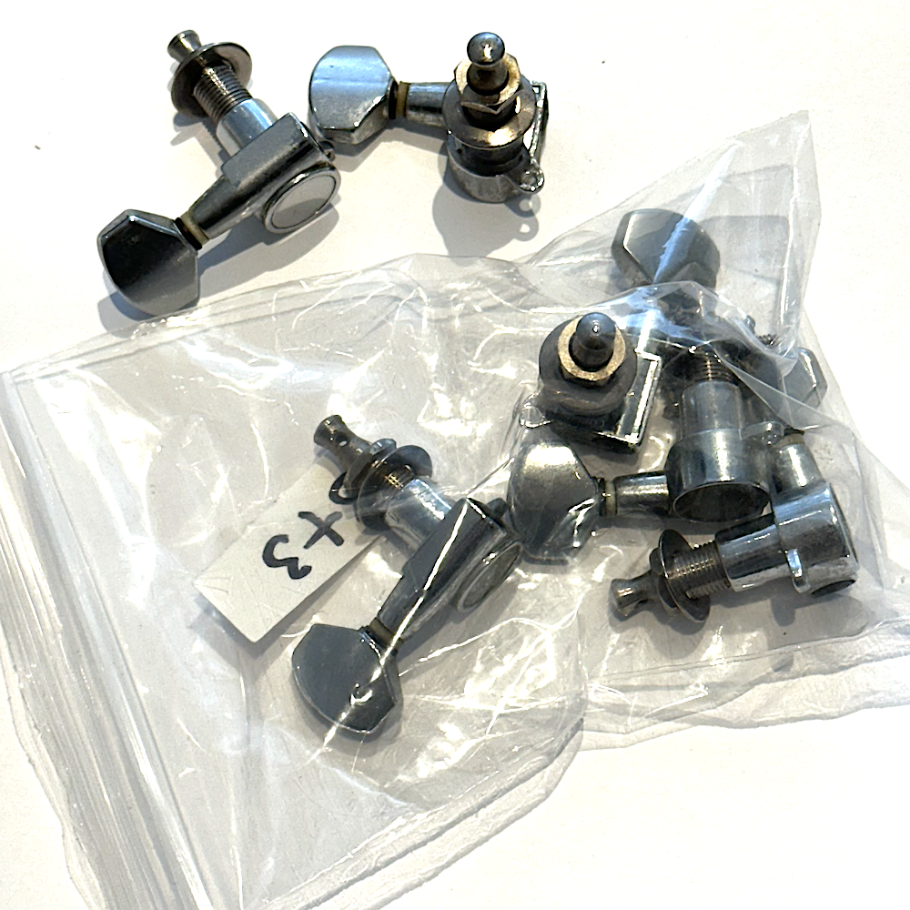 Gotoh Mini 3+3 Chrome Guitar Tuning Machines USED – Twin Town Guitars