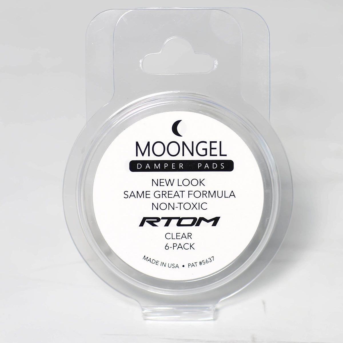 Moongel MGC by RTOM Drum Damper Pad - Clear – Twin Town Guitars