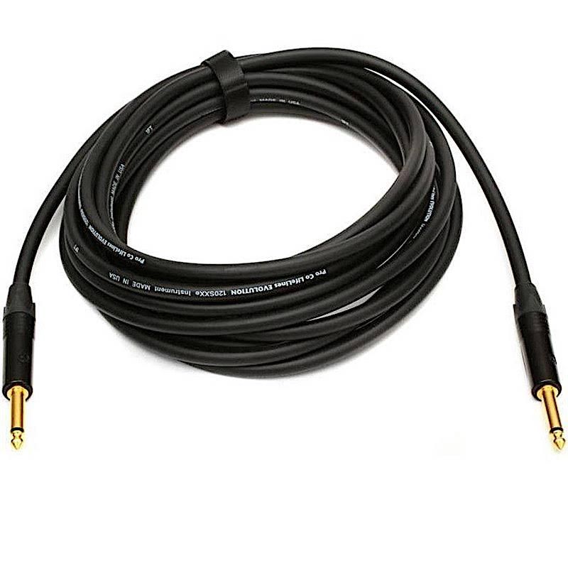 ProCo Evolution Studio/Stage Straight 10' Instrument Cable – Twin Town ...