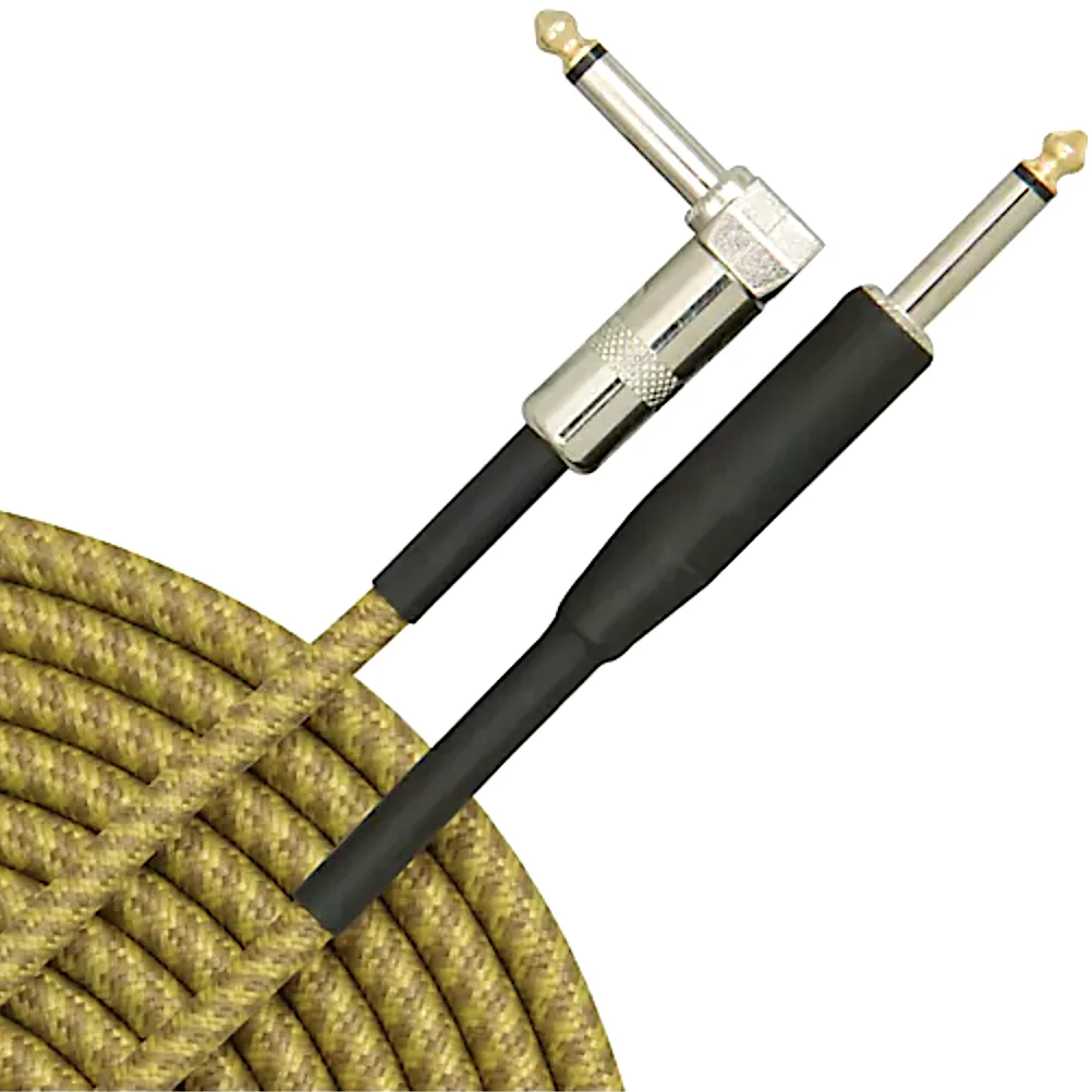 RapcoHorizon CLOTH-10PR.TWD 10' Tweed Cloth 1/4" Straight to Angled In ...