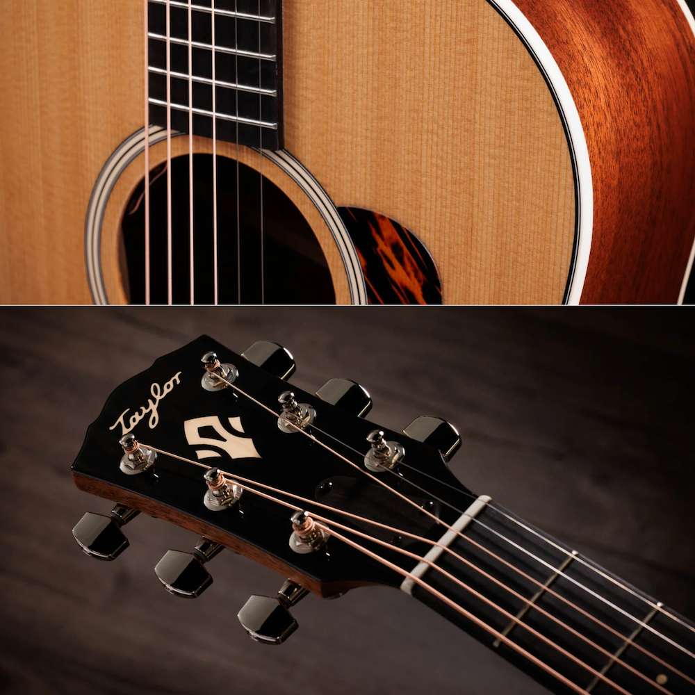Taylor Guitars Gold Label 517e Natural Acoustic-Electric Guitar with H ...