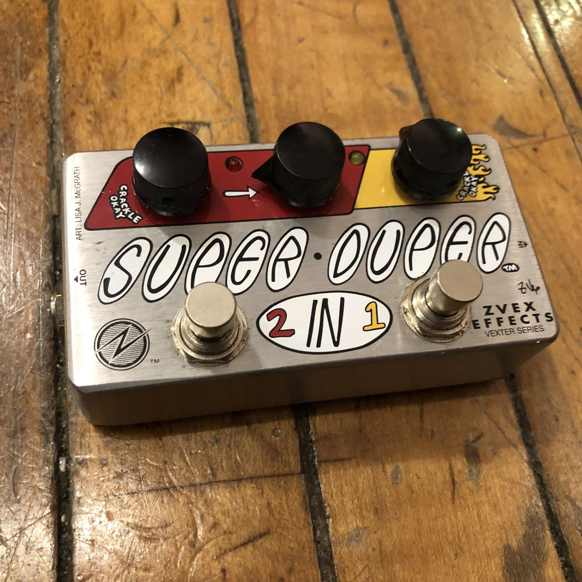 ZVEX Super Duper 2 in 1 Boost Pedal USED – Twin Town Guitars