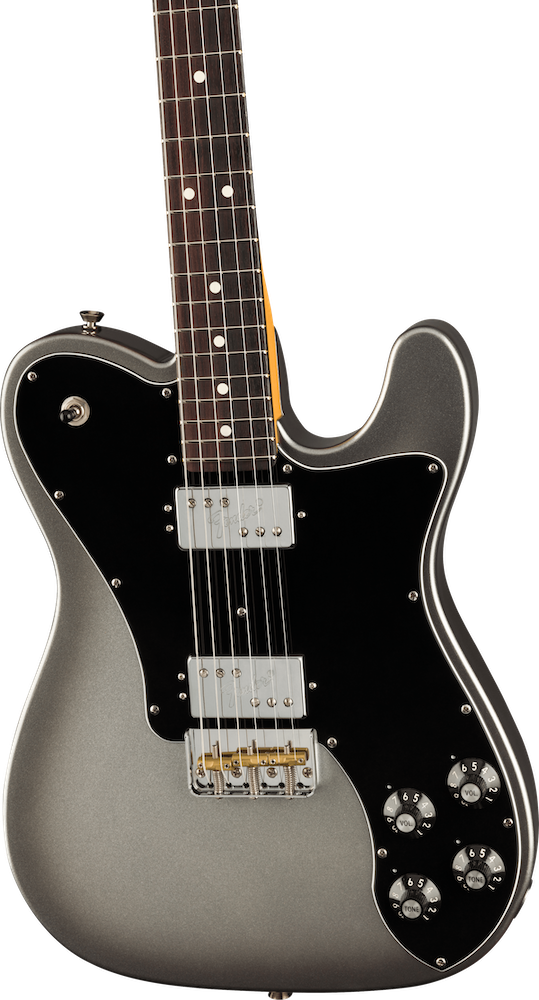 Fender American Professional II Mercury Silver Telecaster Deluxe Elect ...
