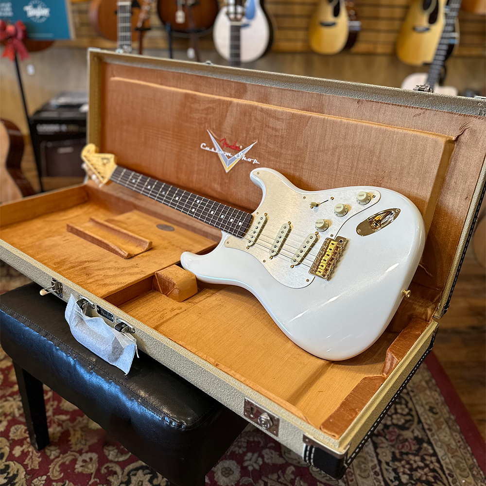 Fender Custom Shop 75th Anniversary Stratocaster NOS Diamond White Pea ...