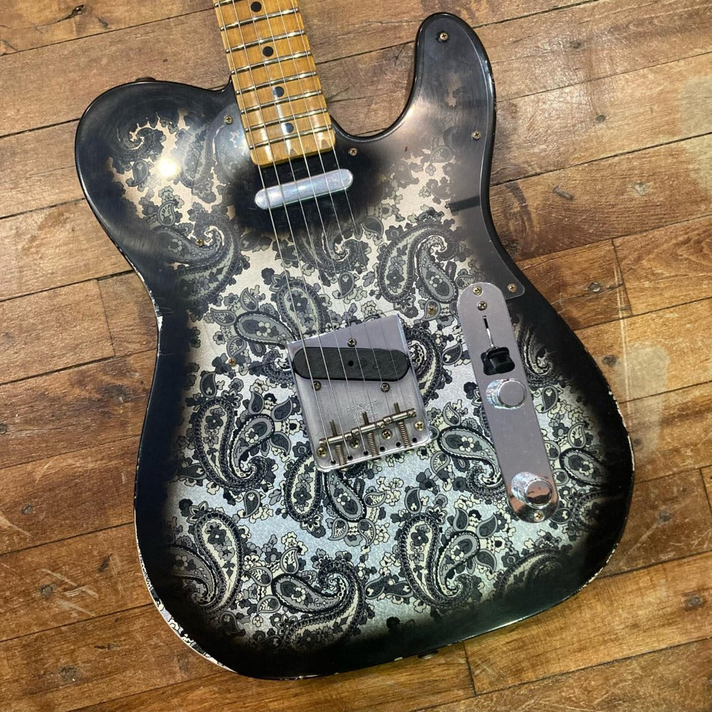 Limited-edition '68 Telecaster Relic - Black Paisley – Twin Town Guitars
