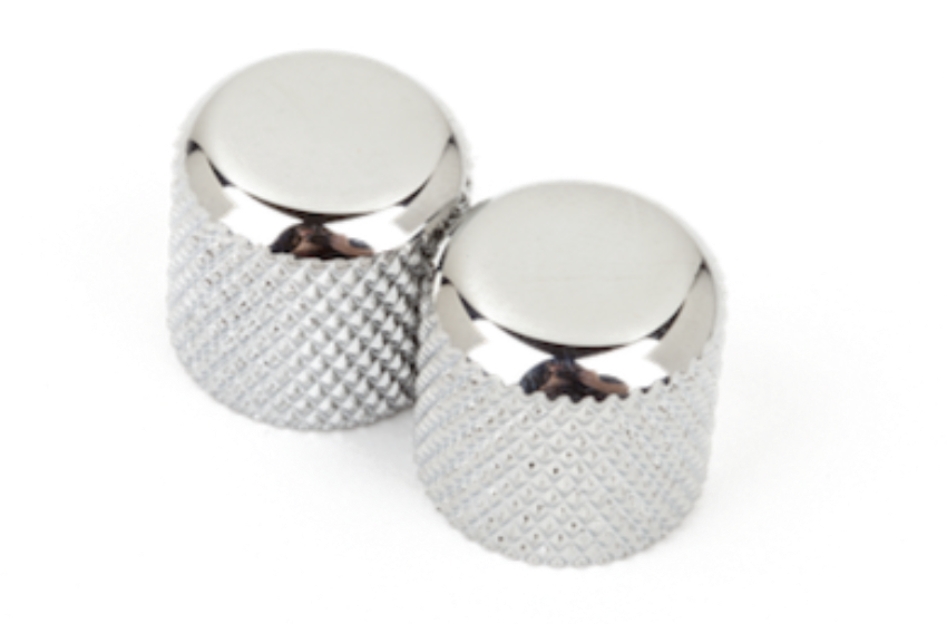 Fender Original Vintage Chrome Telecaster Dome Knobs - Pair – Twin Town ...