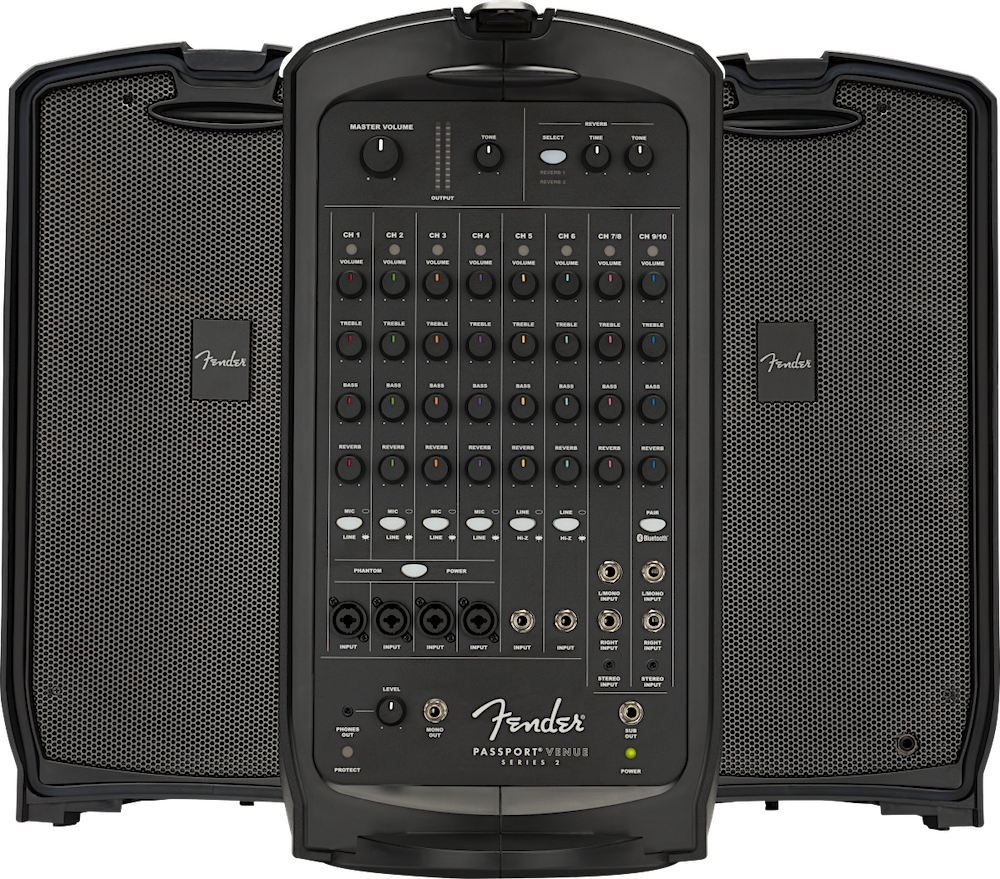 Fender Passport Venue Series 2 Compact and Portable PA System – Twin ...
