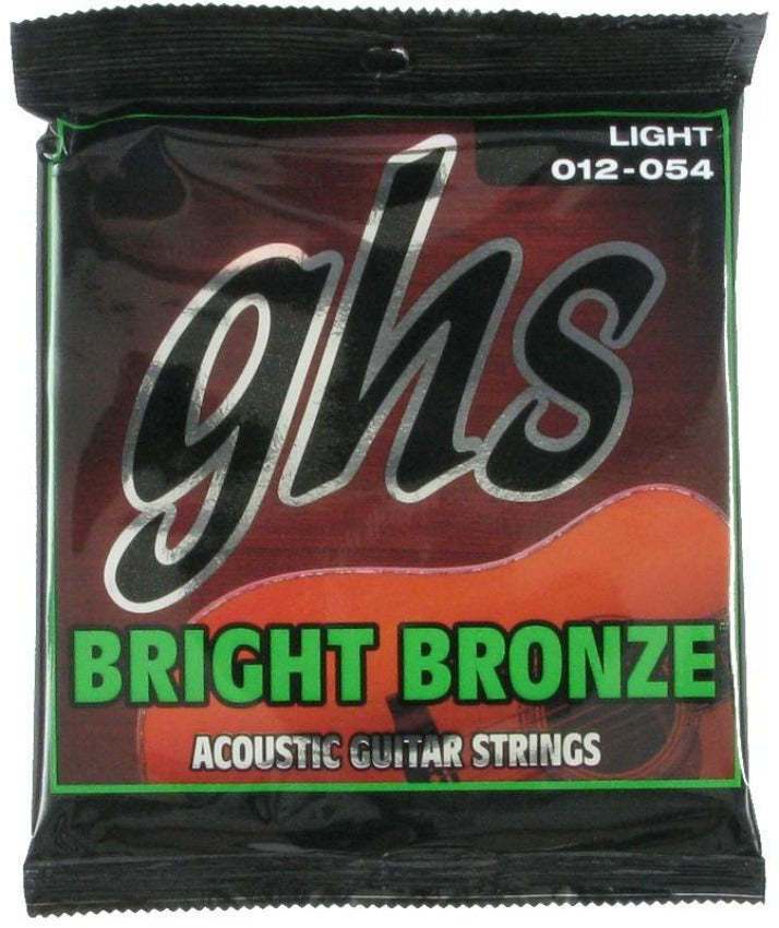 GHS Strings BB30L 80/20 Bright Bronze Acoustic Guitar Strings .012 -.0 ...