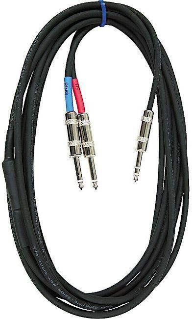 RapcoHorizon 1/4" YS-P-6 Insert Y-Cable – Twin Town Guitars