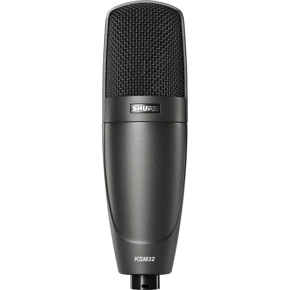 Shure KSM32/CG Large Diaphragm Cardioid Condenser Microphone – Twin ...